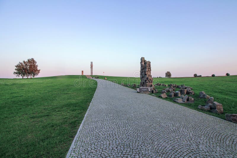 Grunwald, Poland - Memorial Monuments at Grunwald Fields, the Site of ...