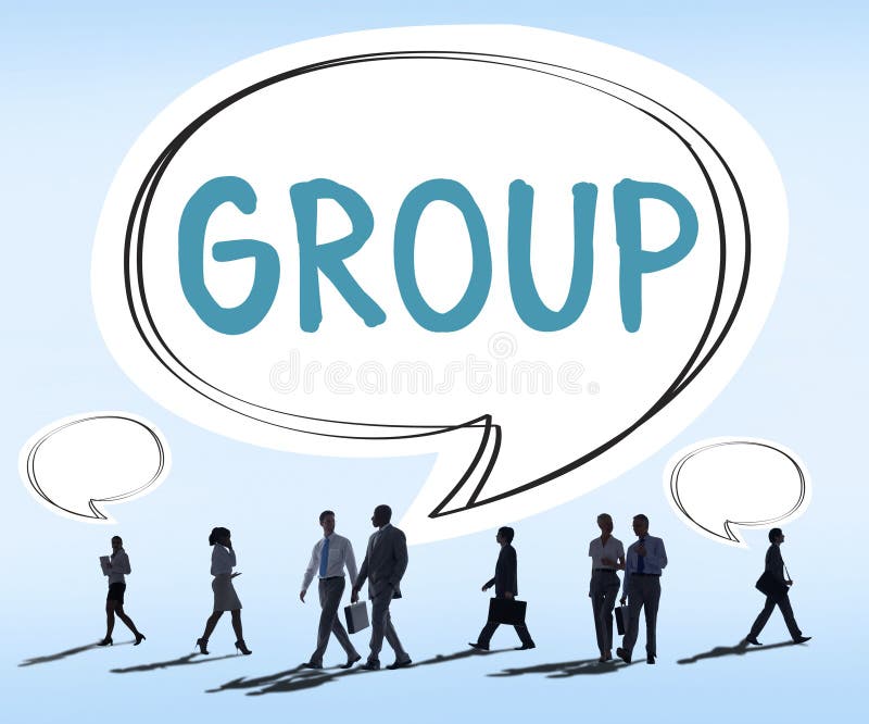 Gruop Union Team Organization Partnership Concept Stock Image - Image ...