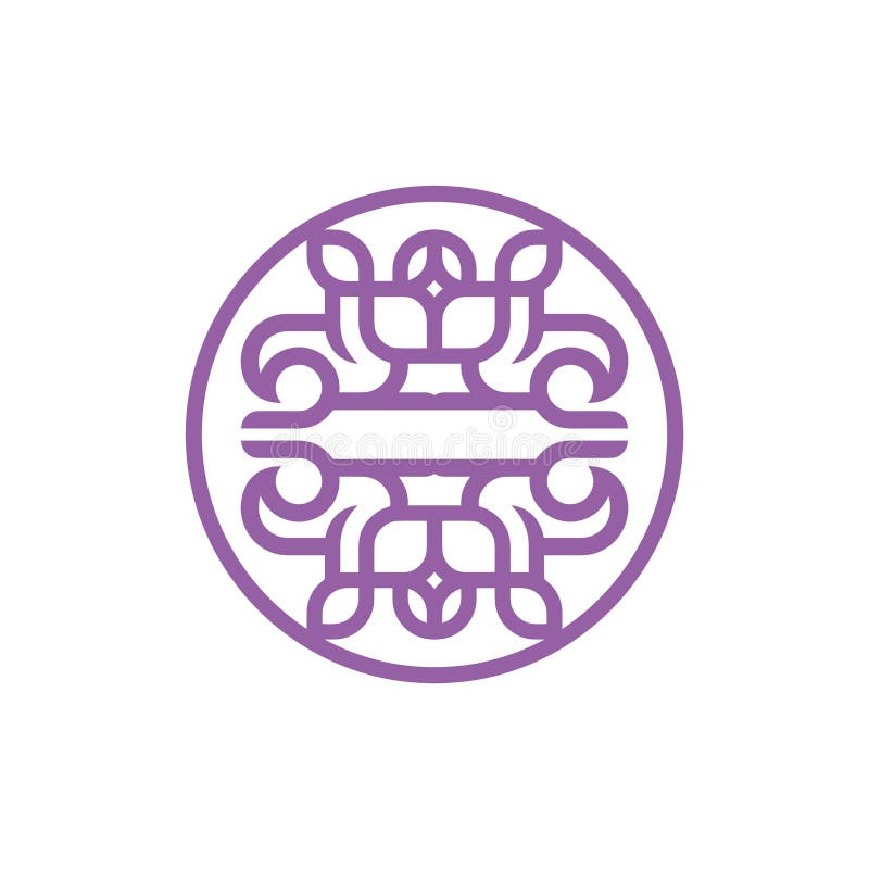 Graphic Motif Logo Catchy Symbol Square Iconmodern Corporate, Abstract ...