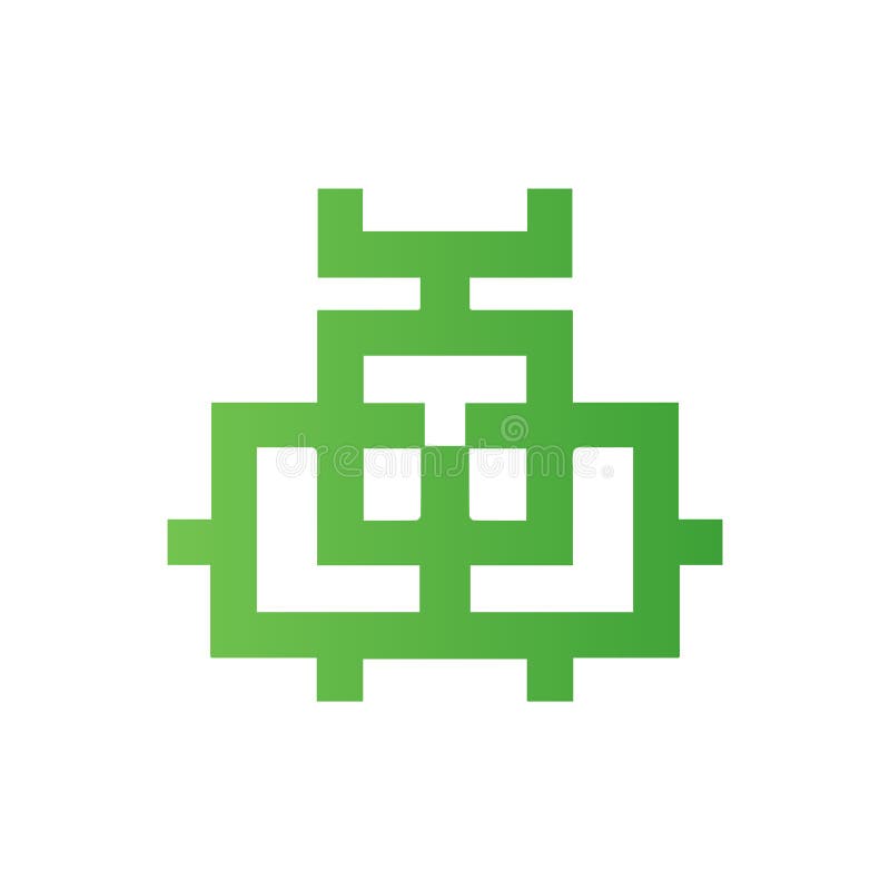 Pixel Green Ram Logo Ram Icon Modern Corporate, Abstract Letter Logo ...