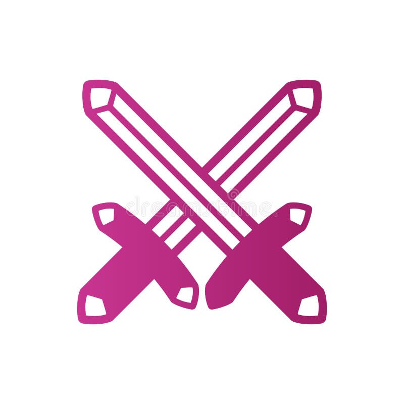 Sword Logo Swords Icon in-game Logo Icon for Players Vector Icon Modern ...