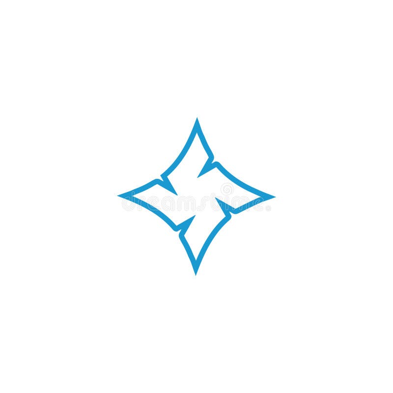 Luck Logo Four Leaf Clover Luck Symbol Blue Logo Modern Corporate ...