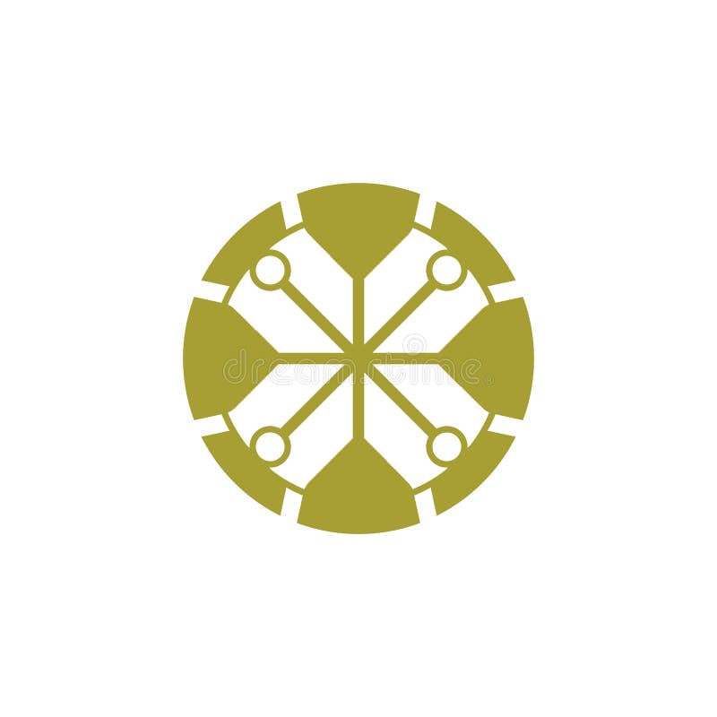 Symbol Logo Emblem for Motif Printing Textile Products Design, Graphic ...