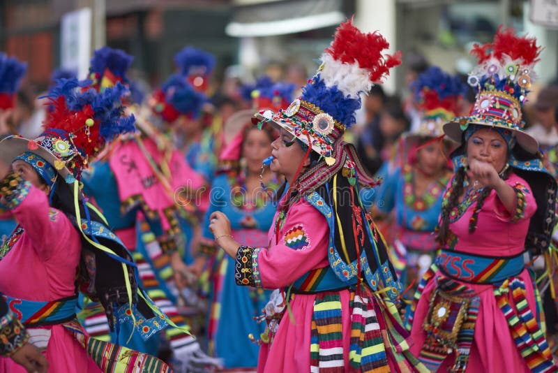 Grupo De La Danza De Tinku - Arica, Chile Foto editorial - Imagen de ...
