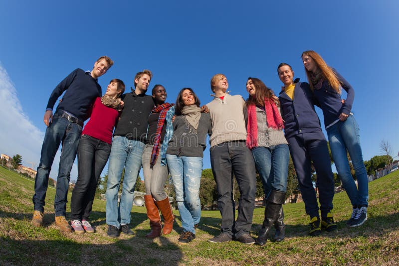 Grupo de personas foto de archivo. Imagen de logro, adulto - 18191256