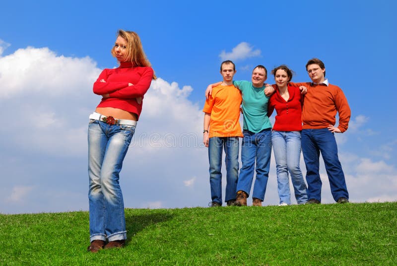 Grupo de personas imagen de archivo. Imagen de hermoso - 2237595