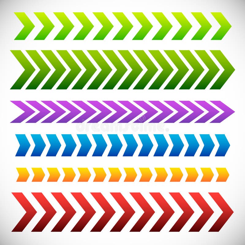 Grupo De Seta, Elementos Da Seta Sha Colorido Diferente Da Seta 6 ...