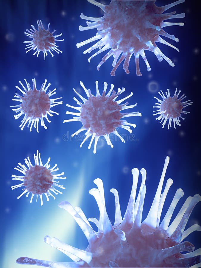 Gruppe Viren stockbild. Bild von mikroskop, biologie - 26019023