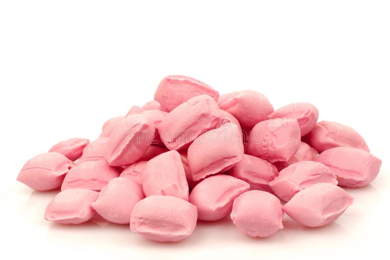 Rosa Godis Rosa Kulor, Sockerbelagd Godis Fotografering för Bildbyråer ...