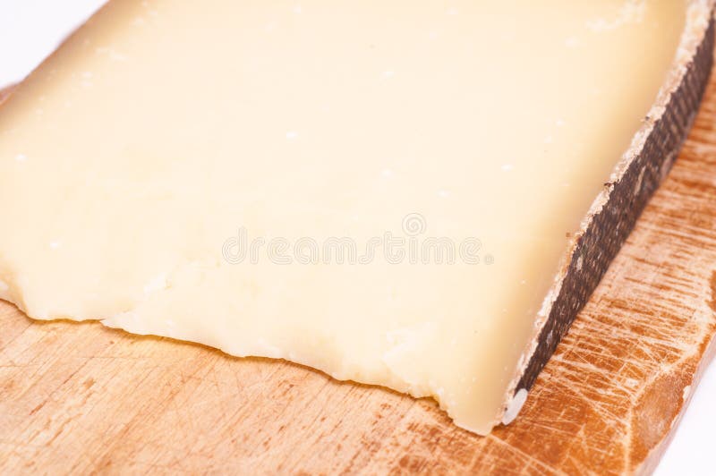 Gruyere cheese close-up stock image. Image of piece, white - 24420673
