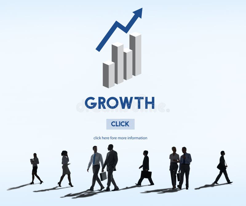 Grwoth Business Launch Success Improvement Concept Stock Illustration ...