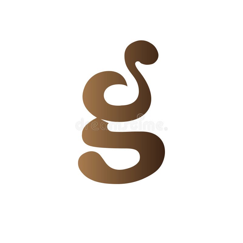 Gs Initial Letter Logo Icon Vector Stock Vector - Illustration of ...