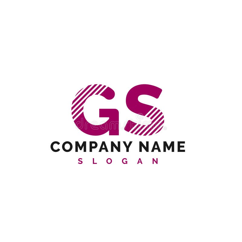 GS Letter Logo Design. GS Letter Logo Vector Illustration - Vector ...