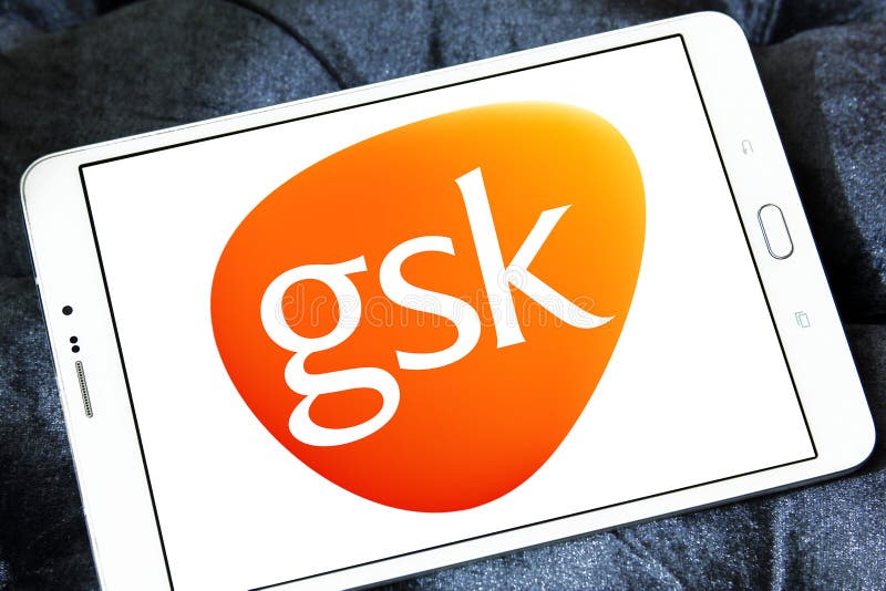 Gsk Pharmaceutical Company Logo Editorial Stock Photo - Image of ...