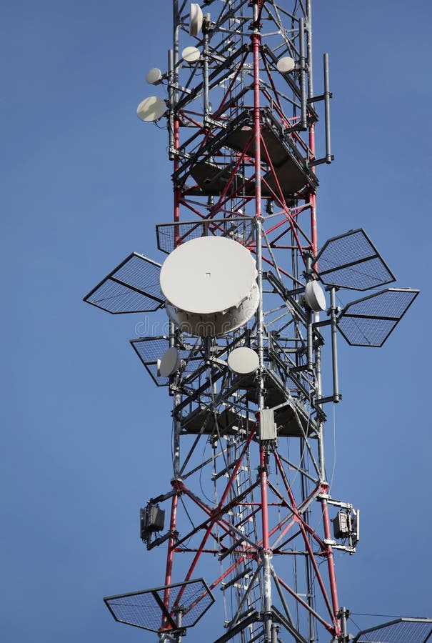 GSM antenna stock image. Image of structure, signal, internet - 68679757