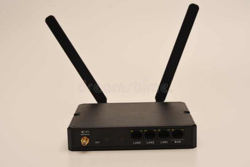 GSM Modem. an Internet Station with a SIM Card Stock Image - Image of ...