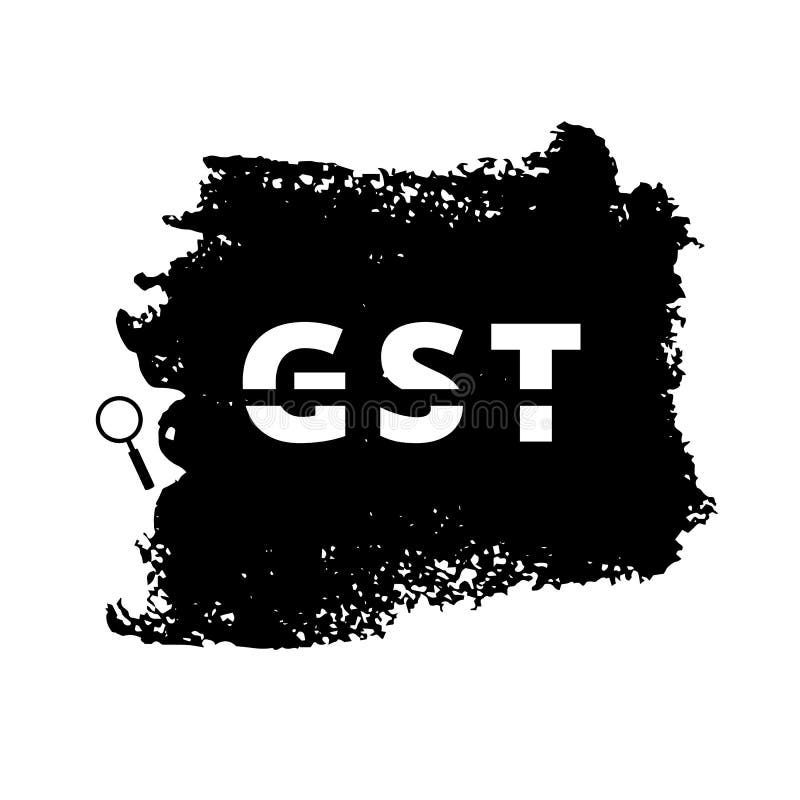 GST Card. Vector Illustration. Stock Vector - Illustration of card ...
