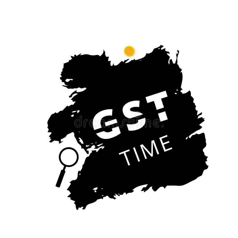 GST Card. Vector Illustration. Stock Vector - Illustration of ...