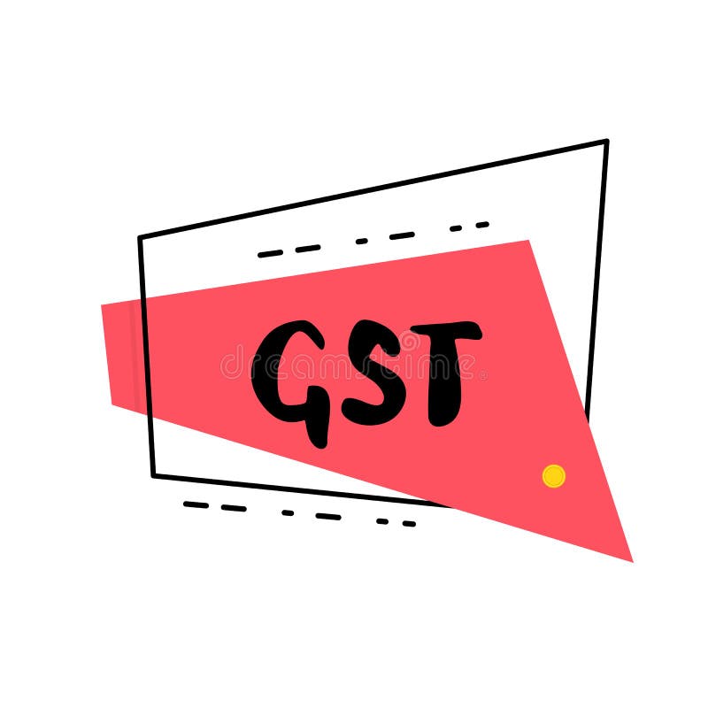 GST Card. Vector Illustration. Stock Vector - Illustration of geometric ...