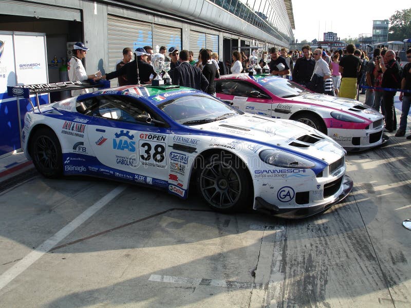 GT Open DB9s editorial stock image. Image of victory - 16341994