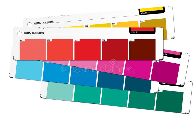 Gráfico De Paleta De Colores Magenta Con Nombres De Color Y Códigos ...