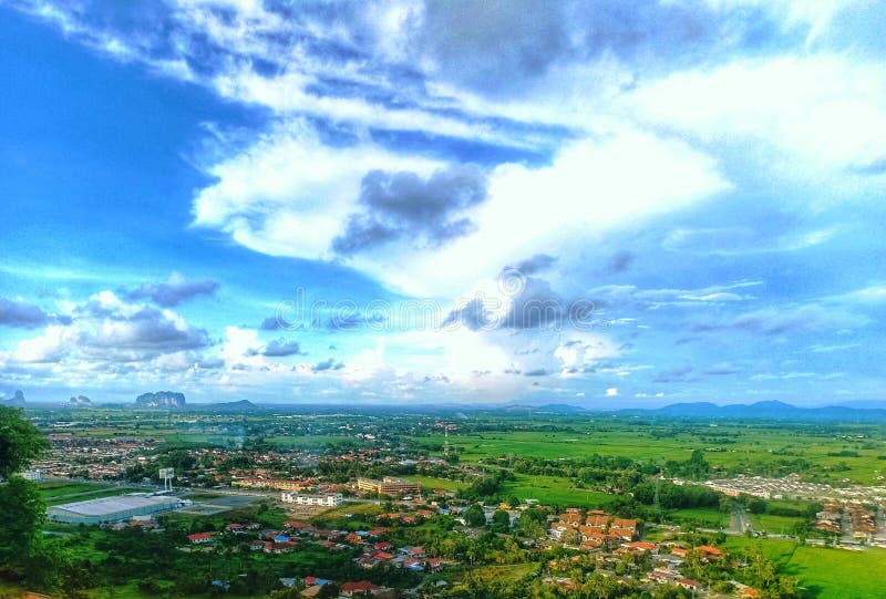 Gua Sami Perlis stock photo. Image of blue, perlis, bendang - 225588856