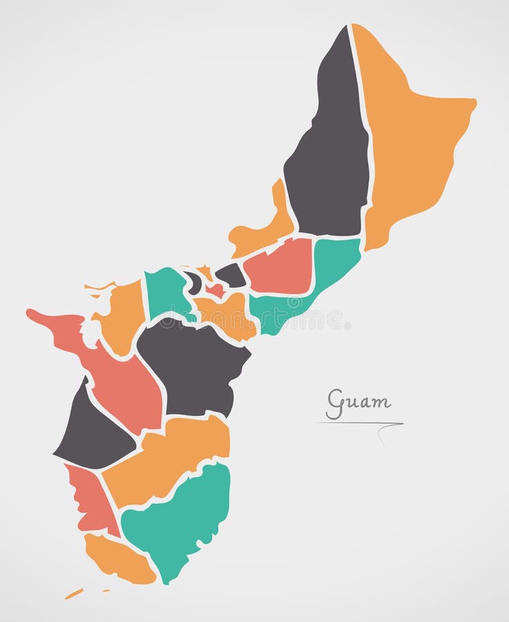 Guam map silhouette stock vector. Illustration of silhouette - 95435028 Guam map silhouette stock vector. Illustration of silhouette - 95435028