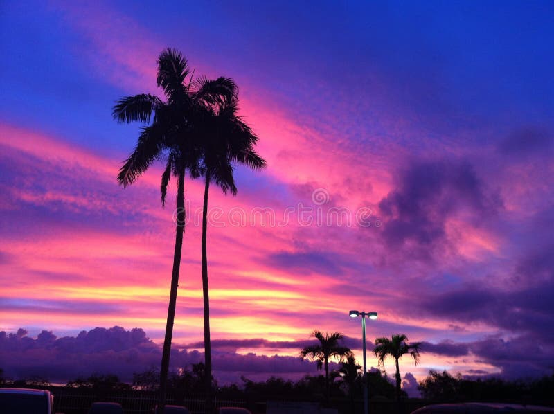 Guam Sunset 4 stock image. Image of guam, beach, island - 47832195