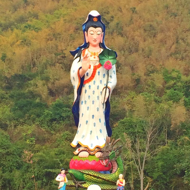 Guan Yin stock photo. Image of bhuddha, guan, chinese - 64340138