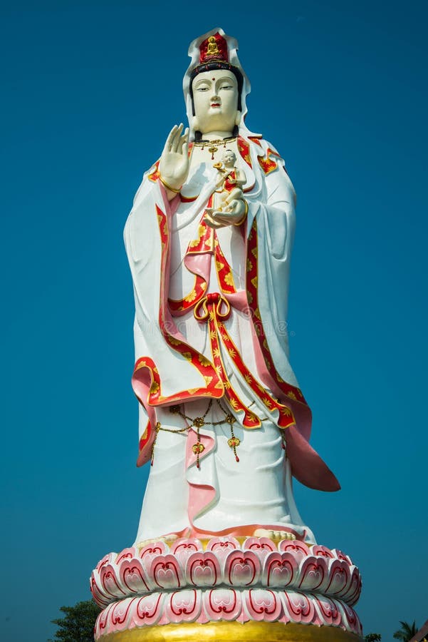 Guan Yin (the Goddess of Mercy) Stock Photo - Image of asia, china ...