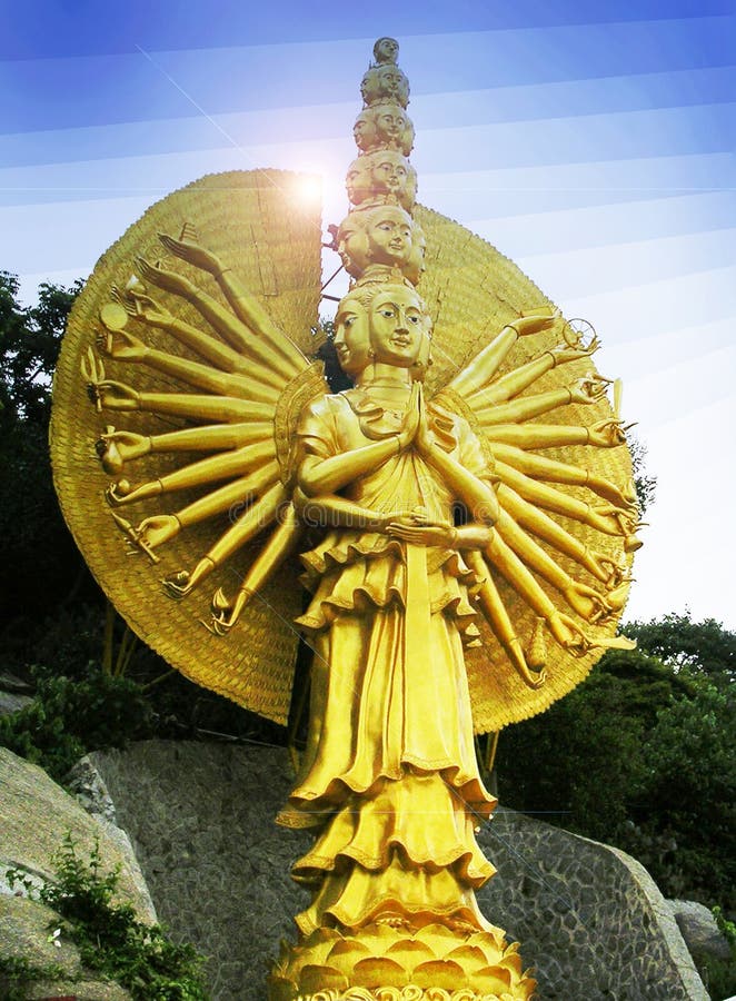 Guan ying obraz stock. Obraz złożonej z mahajana, chińczyk - 5877633