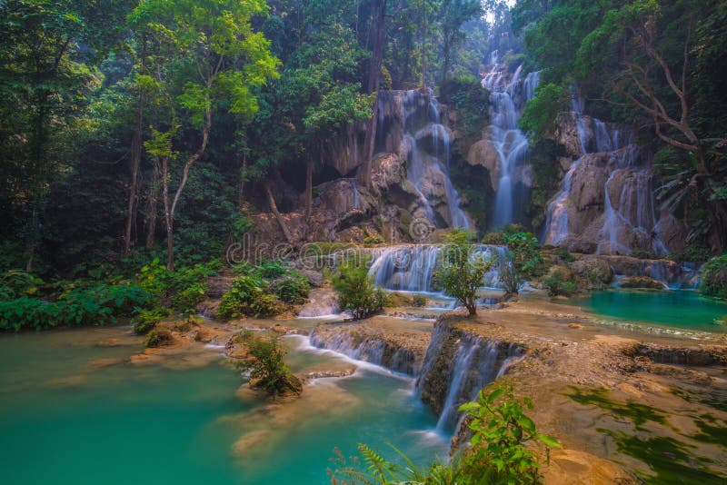 Guangxi waterfall stock photo. Image of green, falls - 70761726