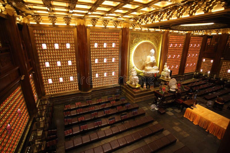 Guangzhou Dafo Big Buddha Temple Stock Photo - Image of commercial ...