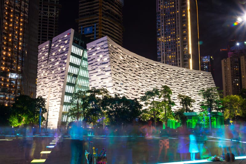 Guangzhou library editorial photo. Image of center, designed - 43963601