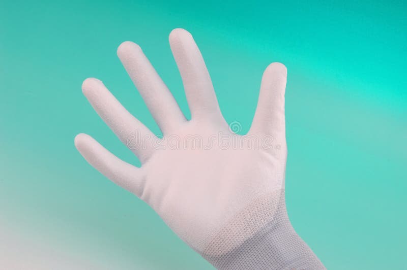 Guanto fotografia stock. Immagine di chimico, mano, sicurezza - 8202052