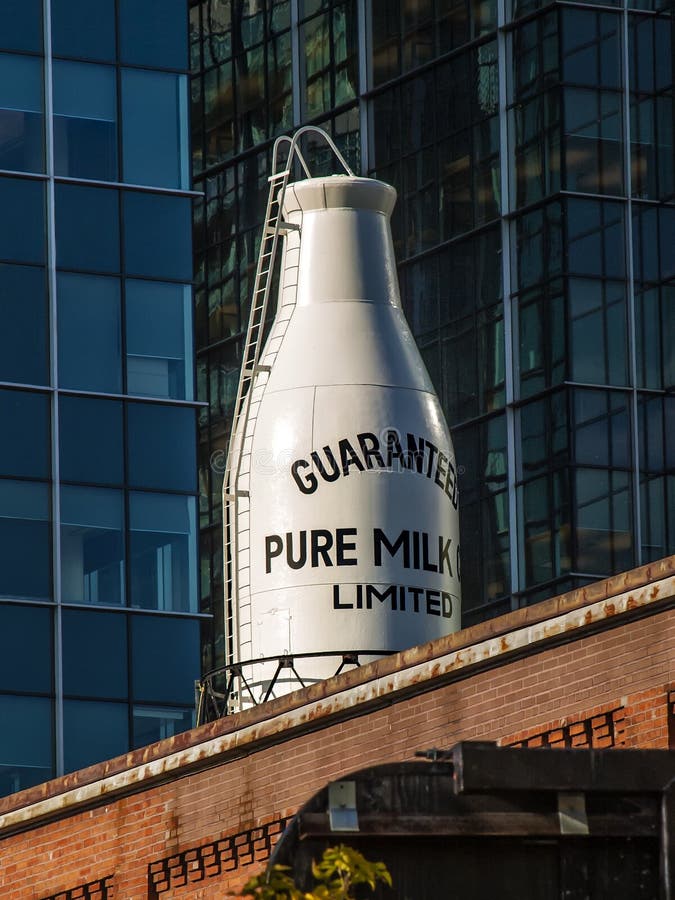 Guaranted Pure milk editorial stock image. Image of marriot - 84268324
