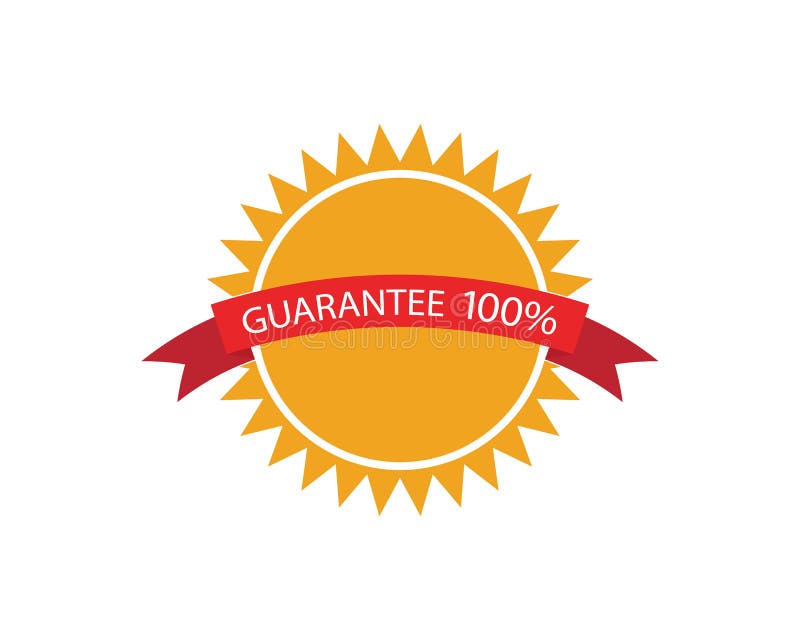 Guarantee Gold Stamp Sign Vector Illustration Stock Vector ...
