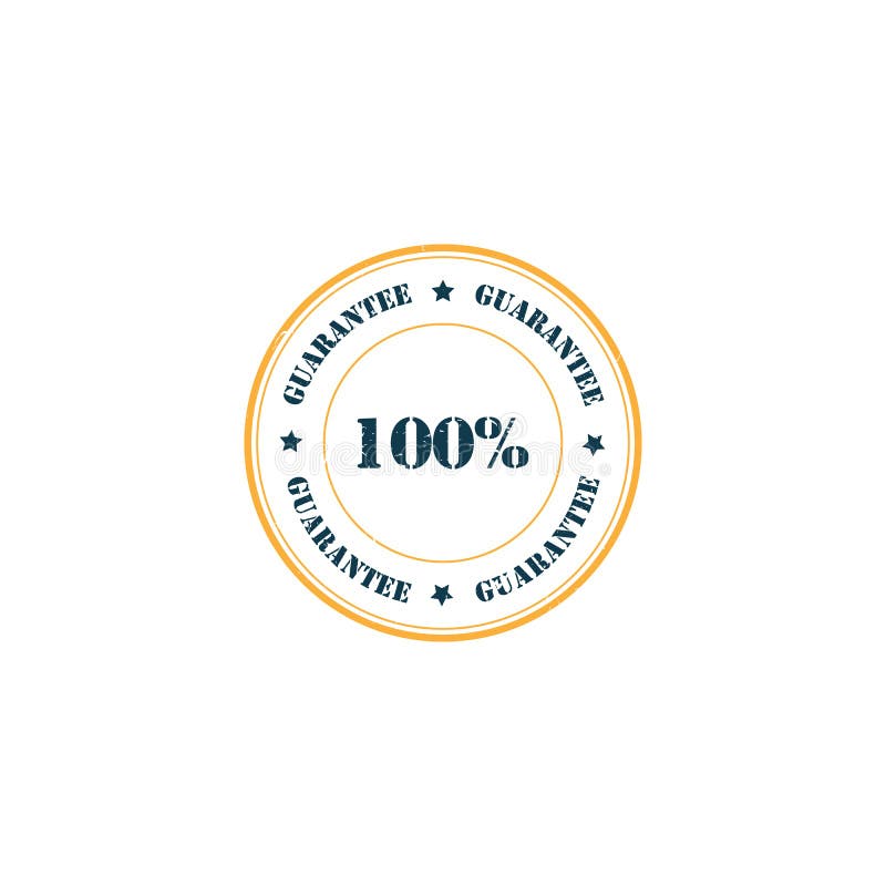 Guarantee Grunge Rubber Stamp Logo Stock Vector - Illustration of stamp ...