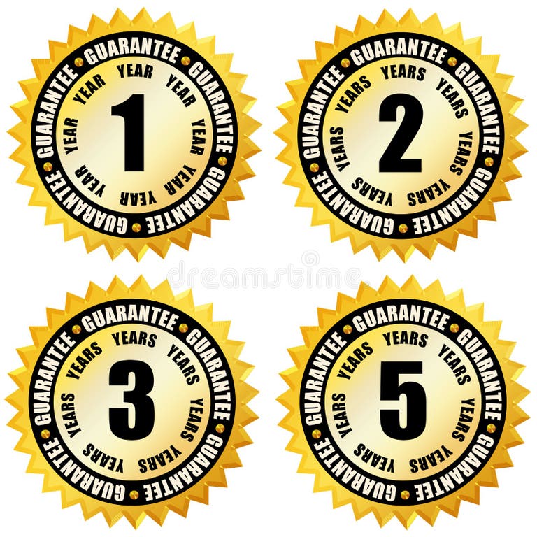 Guarantee labels stock illustration. Illustration of marketing - 12899111