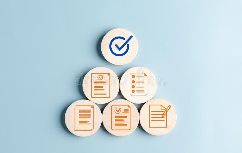 Guarantee Online Service Filling Out and Digital Form Checklist Stock ...