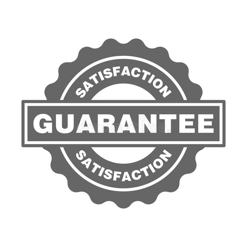 Guarantee Rubber Stamp Icon Vector Stock Vector - Illustration of ...
