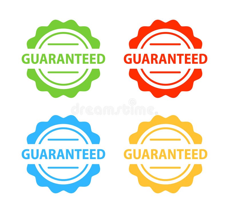 Guarantee Stickers Stock Illustrations – 3,208 Guarantee Stickers Stock ...