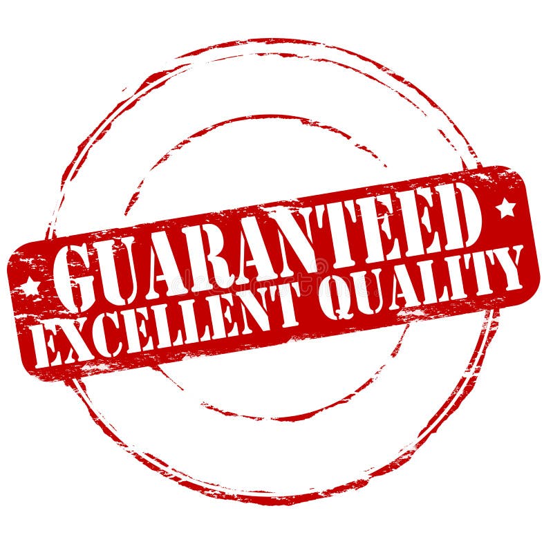 Guaranteed Excellent Quality Stock Illustration - Illustration of ...