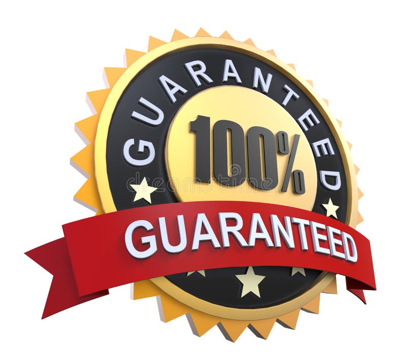 Guarantee label stock vector. Illustration of label, advertisement ...