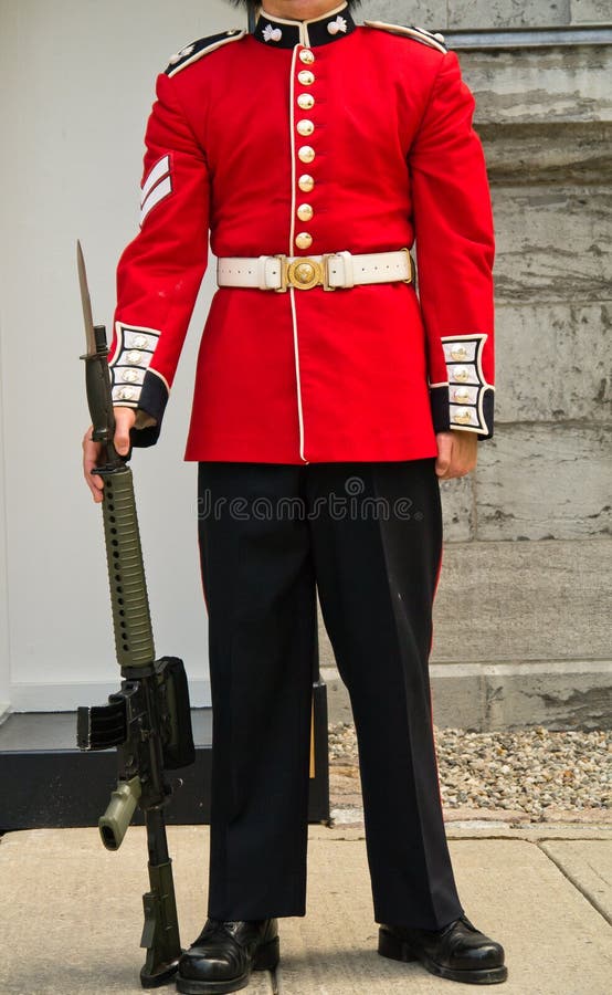 Guard at Attention - Uniform/Bodyshot Editorial Photography - Image of ...
