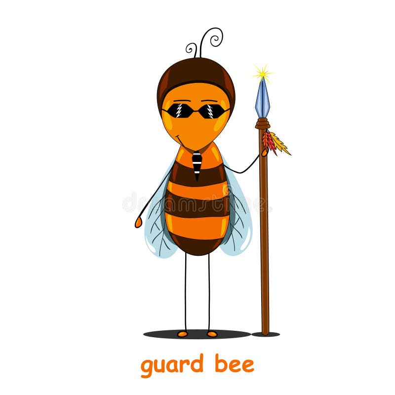 Guard Bee Stock Illustrations – 164 Guard Bee Stock Illustrations ...