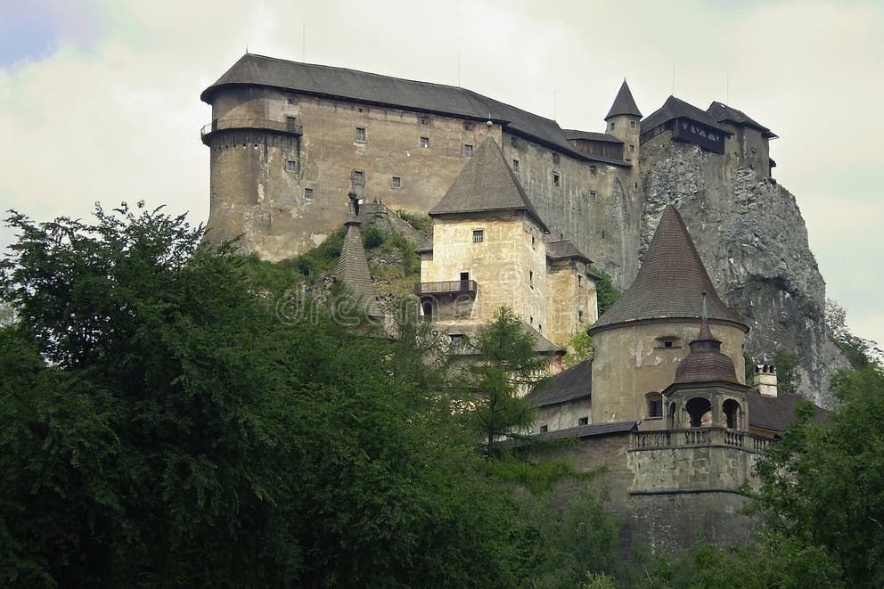 Guard castle. stock image. Image of stone, history, shingles - 12106235