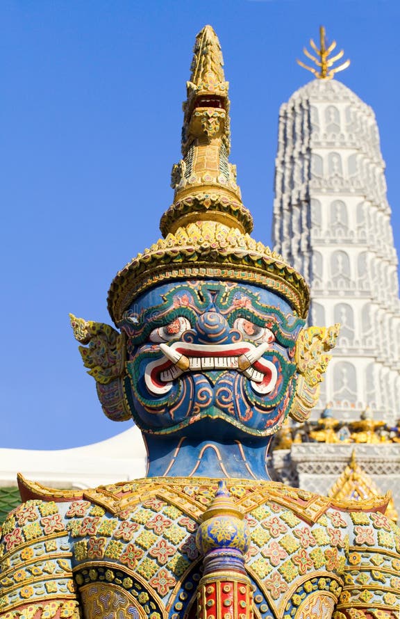Guard Demon stock photo. Image of exotic, culture, buddhist - 23277654