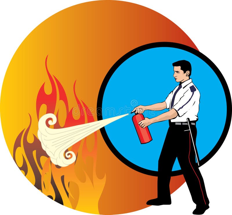 Clip Art Fire Extinguisher Stock Illustrations – 501 Clip Art Fire ...