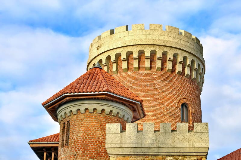 Fort Tower stock photo. Image of landscape, rocky, round - 4084826